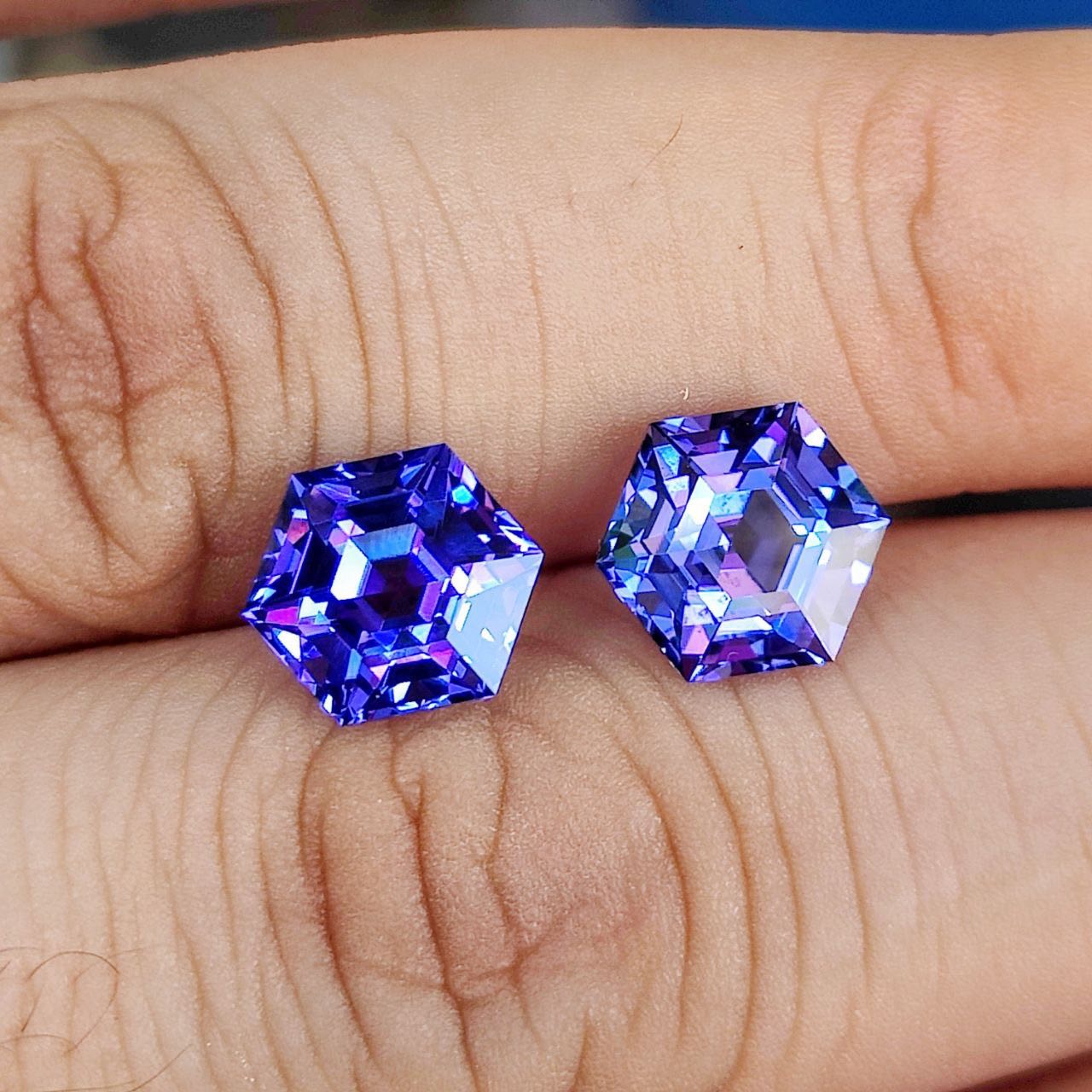 Tanzanite Gemstone 23.91 Carat, Blue, Tanzanite, Pear Shape, SKU