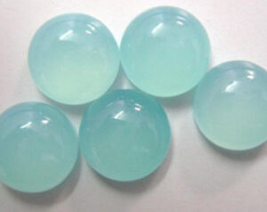 Colored or dyed chalcedony with different varaities