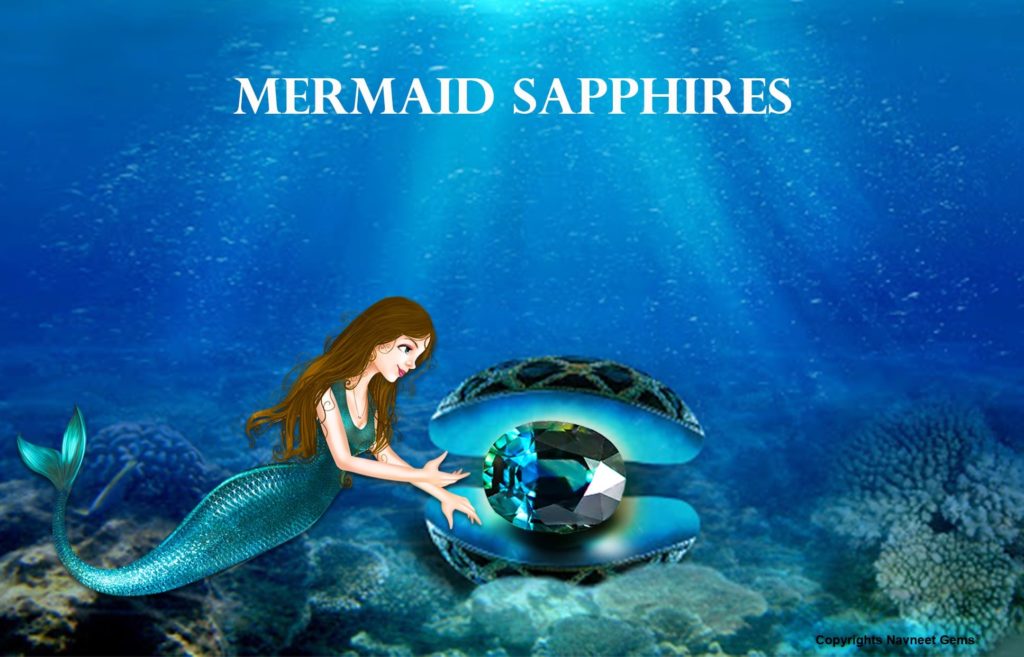 Mermaid Sapphires: Teal Sapphires At Their Very Best