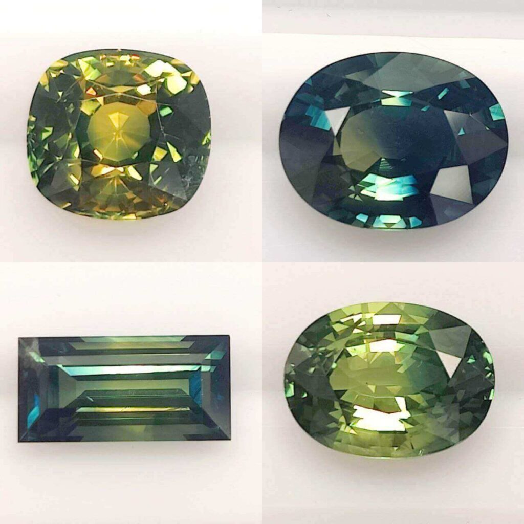 Parti Sapphires from Australia
