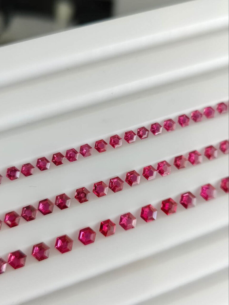 Mozambique Ruby Hexagons: A Unique Gemstone Marvel