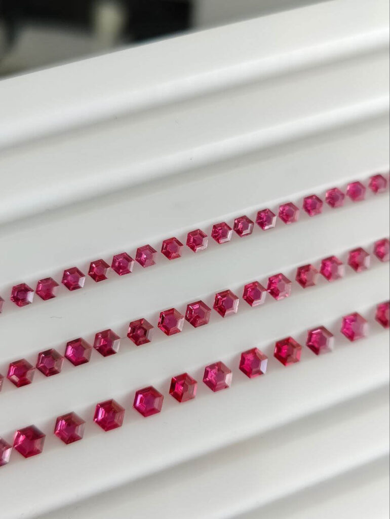 Mozambique Ruby Hexagons: A Unique Gemstone Marvel